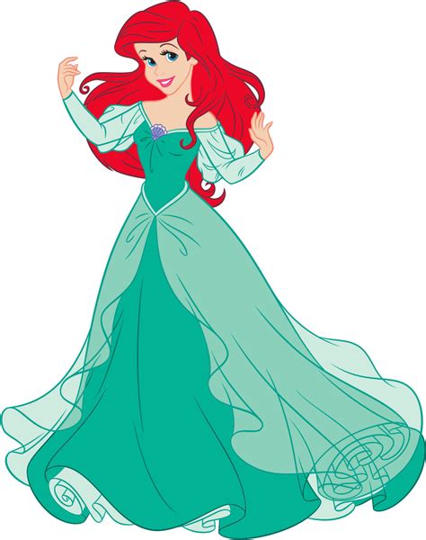 Cartton Ariel Princess Dress
