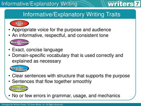 Ppt Informativeexplanatory Writing Powerpoint Presentation Free