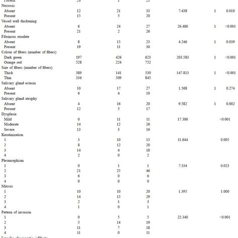 Categorical Variables Chi Square Tests Download Scientific Diagram