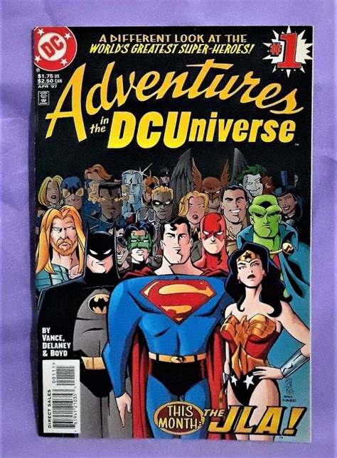 Adventures In The Dc Universe 1 The Jla Dc 1997 Comic Books Modern Age Dc Comics
