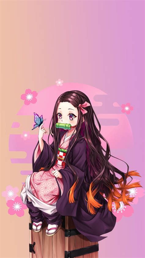 خلفيات الهاتف Nezuko Kamado Aniyuki Anime Portal