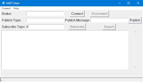 Python Tkinter Mqtt Client