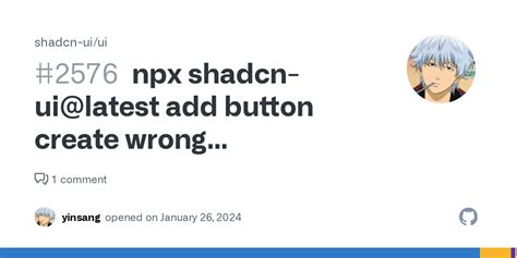 Npx Shadcn Uilatest Add Button Create Wrong Tailwindcss Classname In Components Because Of