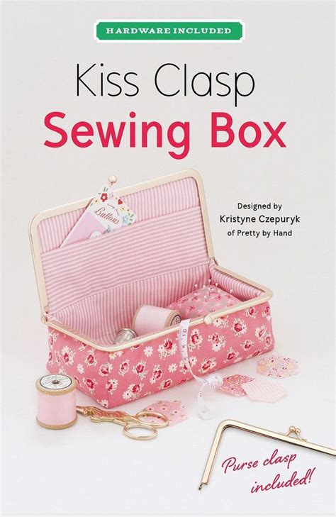 Kiss Clasp Sewing Box Kit Sewing Pattern From Zakka Workshop Brand New Please See Description
