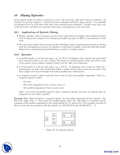 mining episodes distributed queries lecture notes notes systèmes