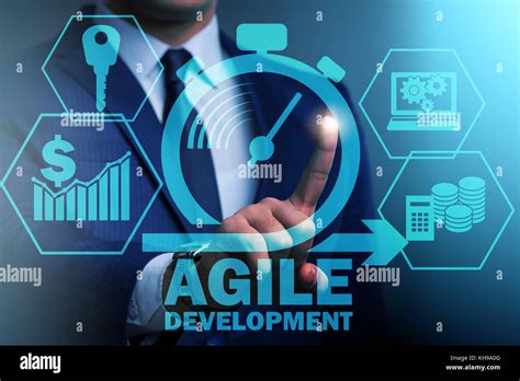 Concept Of Agile Software Development Stock Photo Alamy