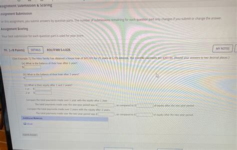 solved ssignment submission and scoring assignment submission