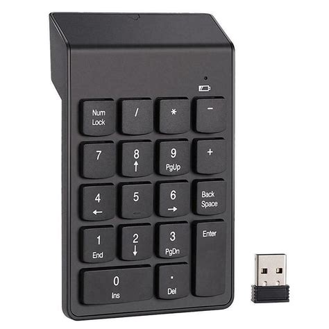 Keyboard Keys 2 4g Pad Cordless Keypad Number Wireless Numeric 18 Keyboard