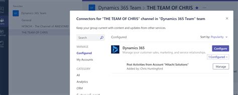 The Dynamics Evolution Microsoft Teams Dynamics Customer Engagement And Some Other Ideas