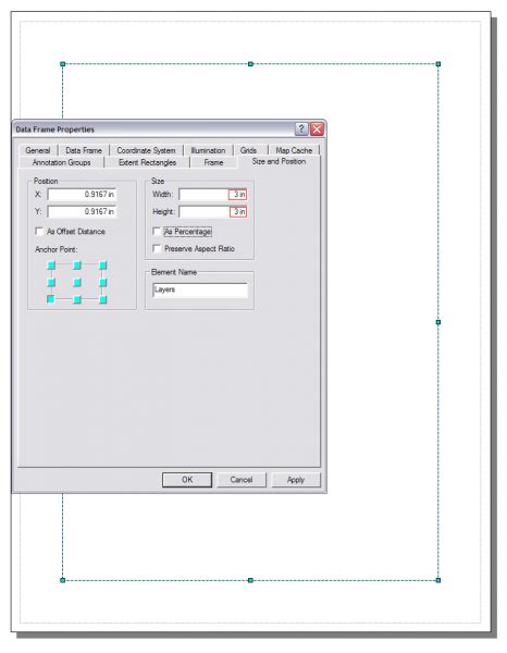 Create A Circular Arcmap Data Frame Idaho Fish And Game