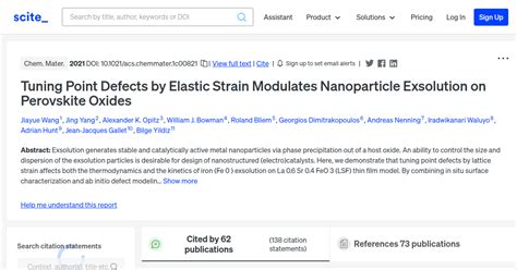 Tuning Point Defects By Elastic Strain Modulates Nanoparticle Exsolution On Perovskite Oxides