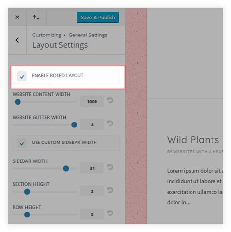Divi Background Colour Texture Wallpaper Or Full Size Image For Whole Site Websites With A Heart