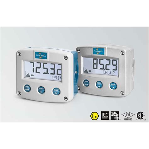 Fluidwell F Series F010 Intrinsically Safe Flow Rate Indicator