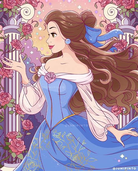 Pin By Negin Sgh On Beautiful Belle Disney Princess Art Disney Fan