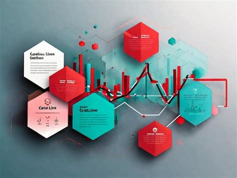Premium Photo Abstract Network Connection Concept With Hexagons And