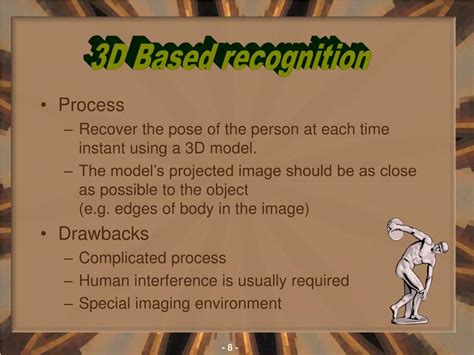 Ppt The Recognition Of Human Movement Using Temporal Templates