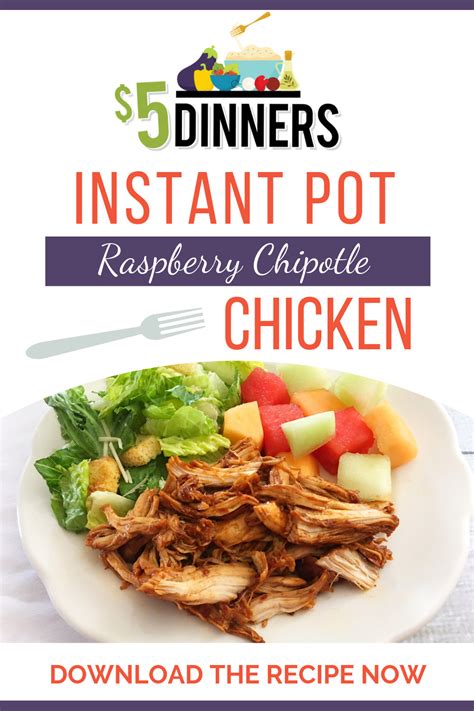 Instant Pot Raspberry Chipotle Chicken