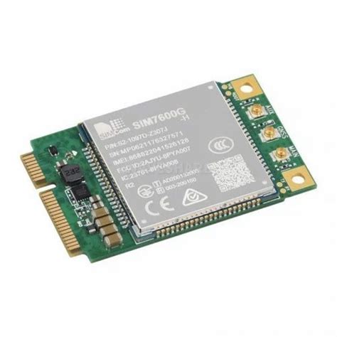 SIM G H PCIE SIMCom Original G LTE Cat Module Global Coverage GNSS Mini PCIe Connector