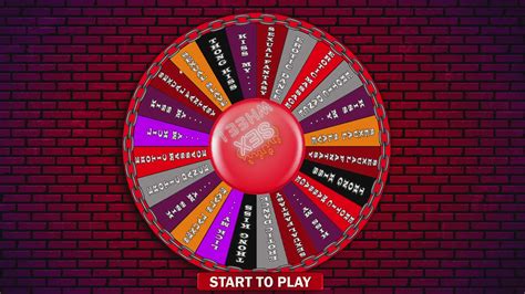 Erotic Spin The Wheel Foreplay Game The Game Room