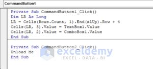 Create ComboBox With RowSource In Excel VBA 2 Easy Ways
