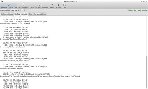 Grsync And Gadmin Rsync The Graphical Front End Applications For Rsync Tool Unixmen