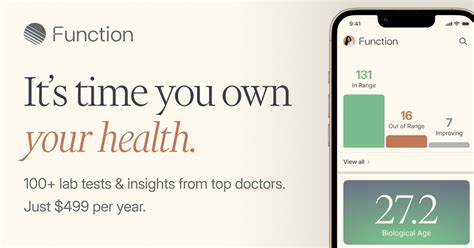 100 Tests Included Function Health