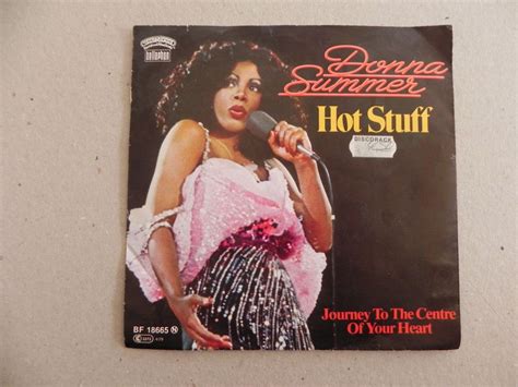 Single Soul Funk Pop Sängerin Donna Summer 1979 Hot Stuff Gebraucht