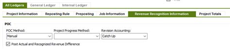 Revenue Recognition With Poc Method Manual Ifs Community