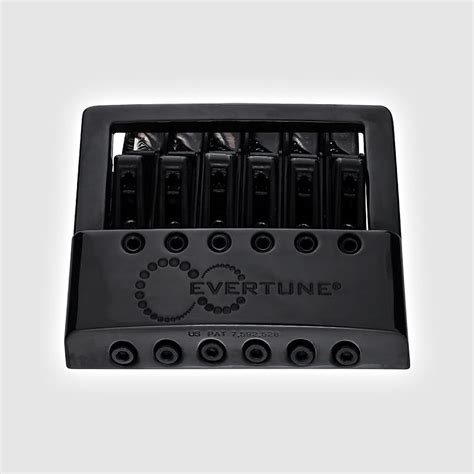 Evertune F Model Black Reverb