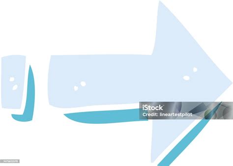 Cartoon Doodle Arrow Pointing Direction Stock Illustration Download Image Now Arrow Symbol