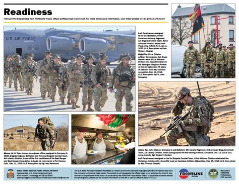 FORSCOM FRONTLINE Article The United States Army