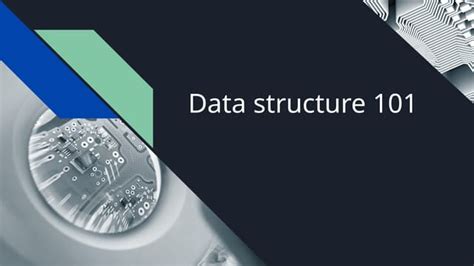 Common Data Structure Algorithms And Application Pptx