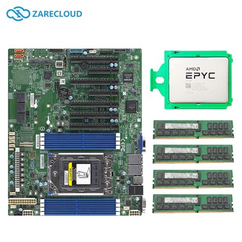 H12ssl I Amd Epyc 7702 4 16gb Ddr4 3200
