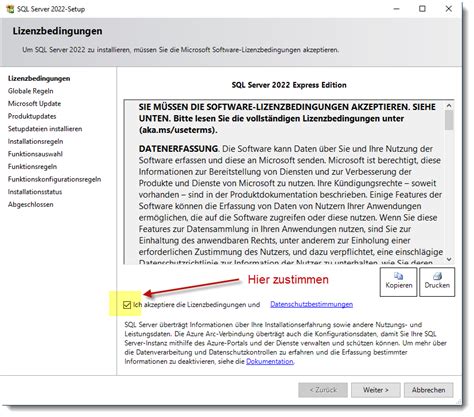 installation sql server 2022 express