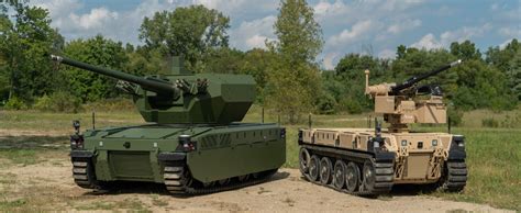 Oshkosh Defense Submits Proposal For Robotic Combat Vehicle Rcv