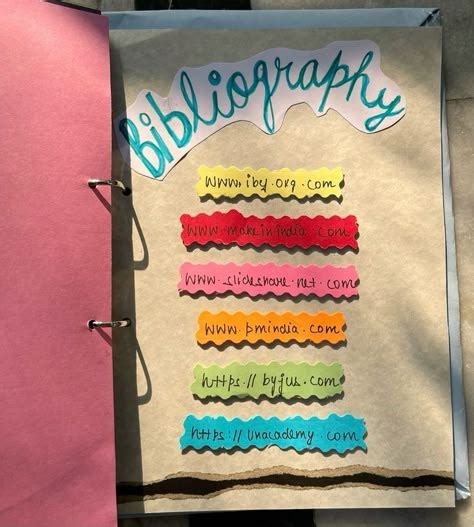 Bibliography Design