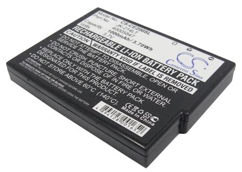 Replacement Battery For Casio Cassiopeia E 200 Cassiopeia E200g