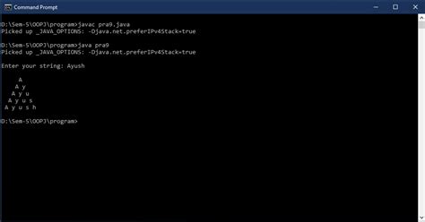 java practical 9