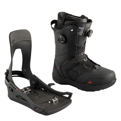 K Snowboard Thraxis Clicker Binding Bundle