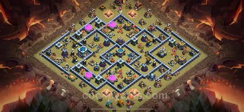 Best War Base Th13 With Link Anti Air Electro Dragon 2025 Town Hall Level 13 Cwl Base Copy