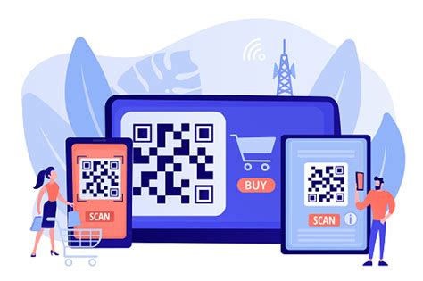 Qr Code Concept Vector Illustration Stock Illustration Download Image Now Abstract Applying