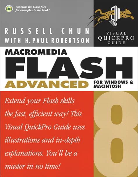 macromedia flash 8 advanced for windows and macintosh visual quickpro