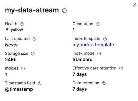 Tutorial Update The Lifecycle Of A Data Stream Elastic Docs