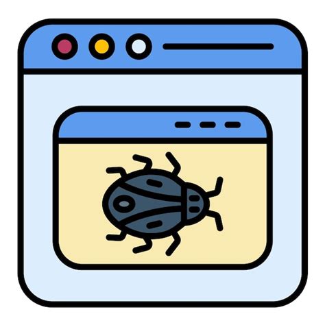 Premium Vector Application Malware Flat Illustration