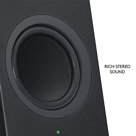 Logitech Z207 2 0 Stereo Speakers Black