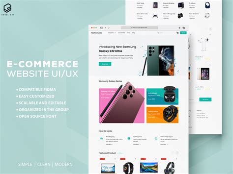 E Commerce Website Ui Design Designs Themes Templates And Downloadable Graphic Elements On