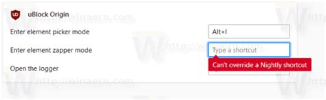 Assign Keyboard Shortcuts To Extensions In Firefox