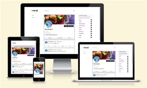 GitHub Paulio P Squigl Twitter Clone A Social Network Based On Twitter