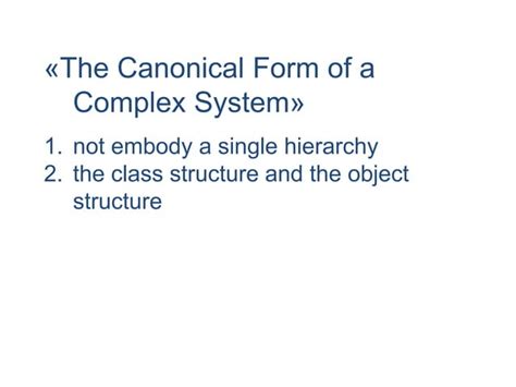 organized and disorganized complexity pptx science