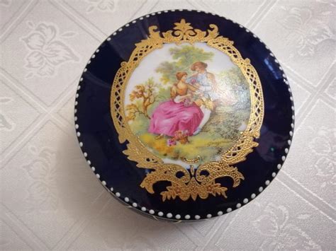 Шкатулка фарфор Limoges франция — цена 3500 грн в каталоге Шкатулки Купить товары для дома и